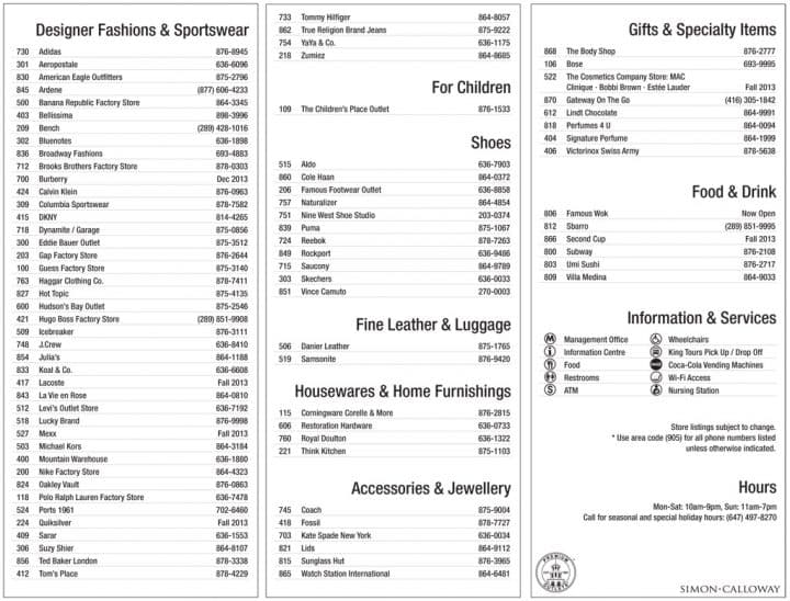 Toronto Premium Outlets - Gaby no Canadá